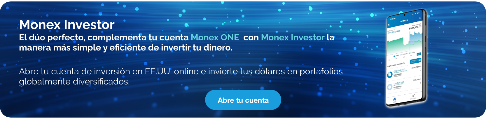 Utiliza la Cuenta Multidivisa Monex ONE®
